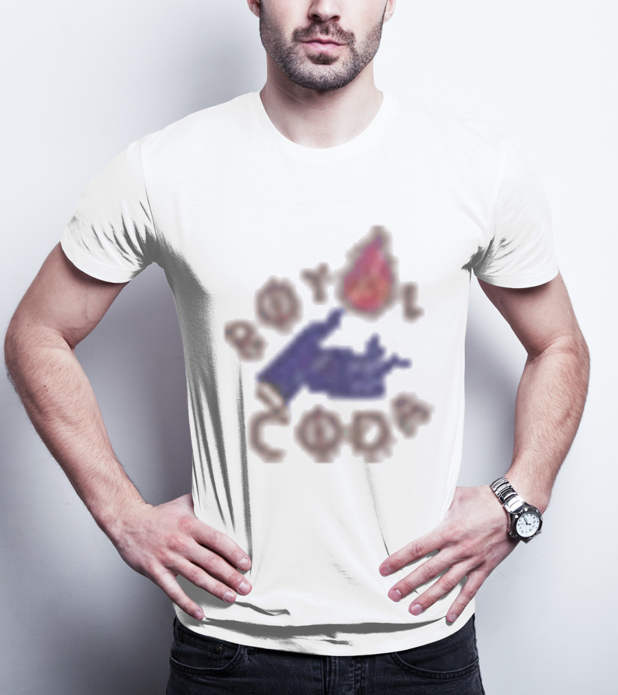 Boys Of Color Indigo Flame And Hand T-Shirt