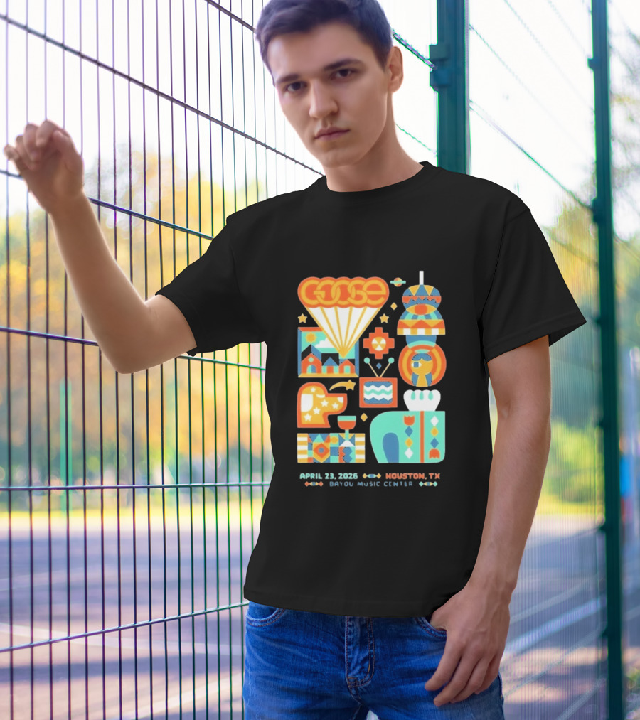 Goose April 23 2026 Houston TX 713 Music Hall Event T-Shirt
