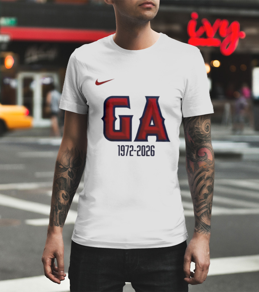 Nike Los Angeles Angels GA 1972 2026 T-Shirt