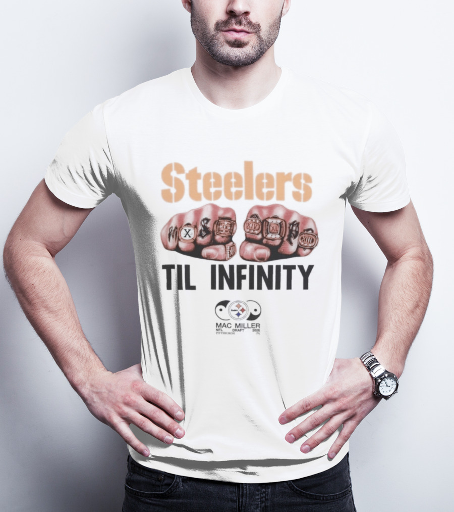 Steelers Til Infinity Mac Miller Most Dope Fists T-Shirt