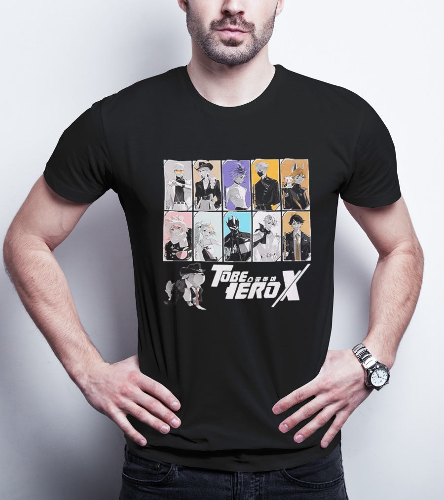 To Be Hero X Character Lineup Top 10 Heroes T-Shirt