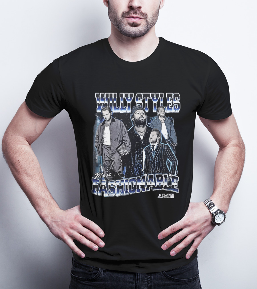 Willy Styles Most Fashionable Player Toronto Maple Leafs William Nylander Hockey T-Shirt
