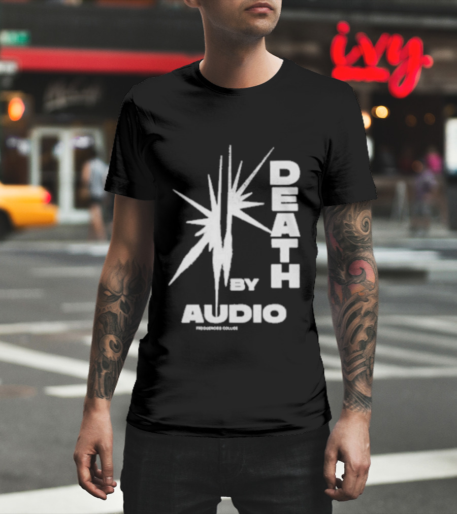 Death By Audio Frequencies Collide Burst T-Shirt