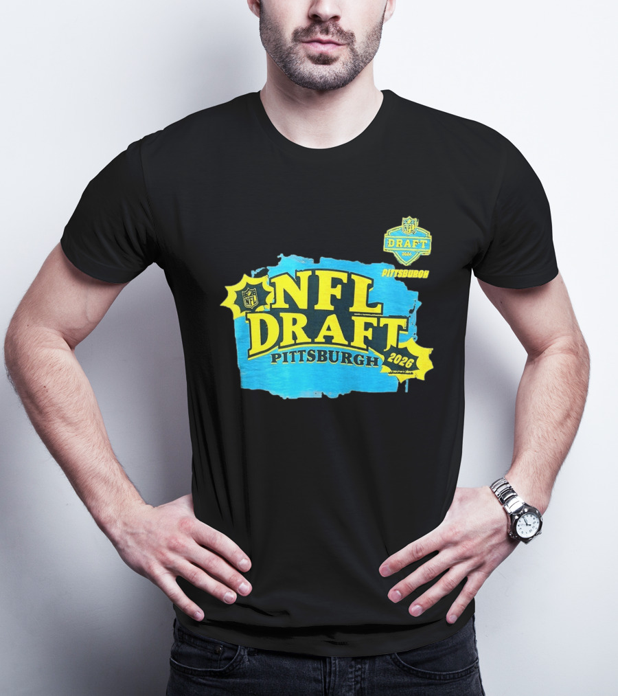 NFL Draft Pittsburgh 2026 Event Merchandise T-Shirt