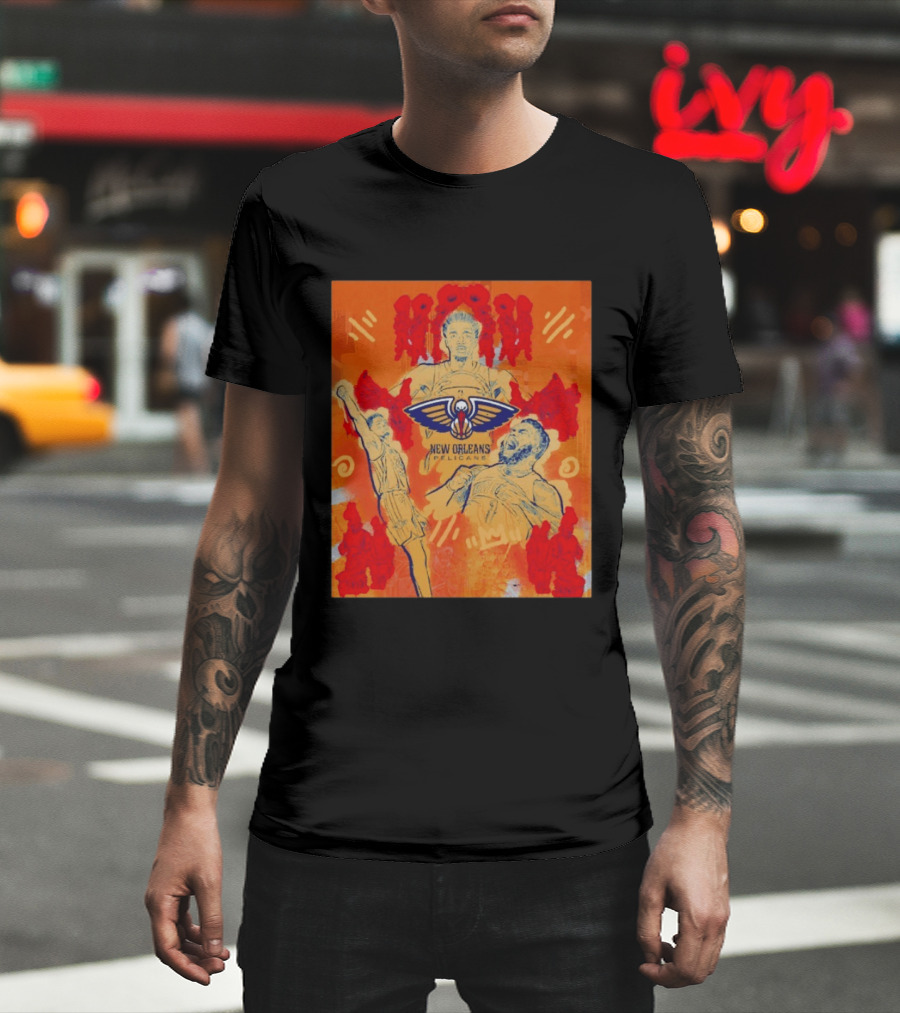 New Orleans Pelicans Supporting The Home Team With Passion And Spirit T-Shirt