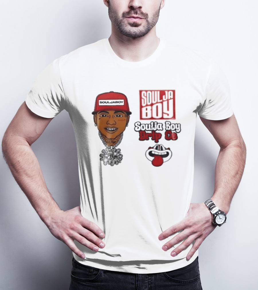 Soulja Boy Drip Co Tour 2026 Grills And Hat Collection T-Shirt