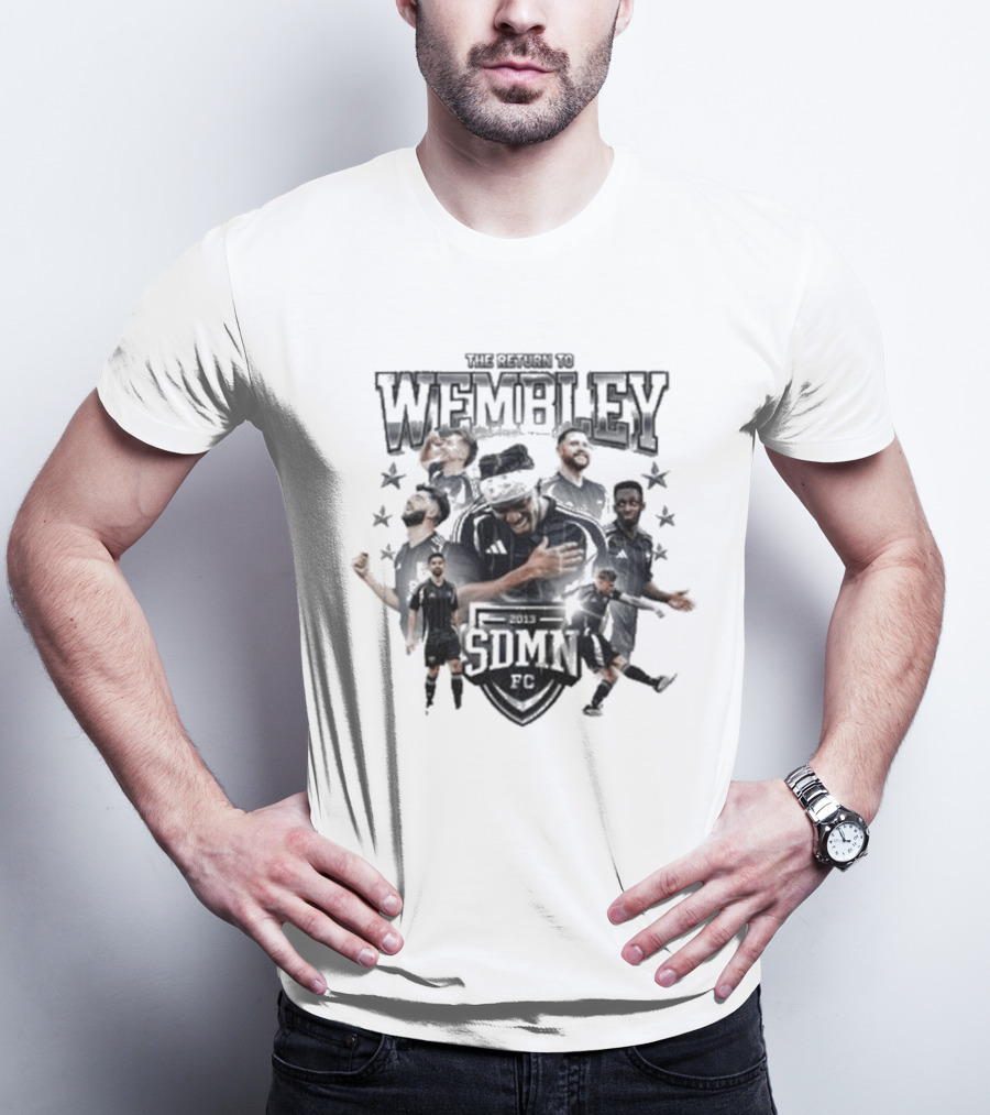 The Return To Wembley Sdmn Fc Star Players T-Shirt