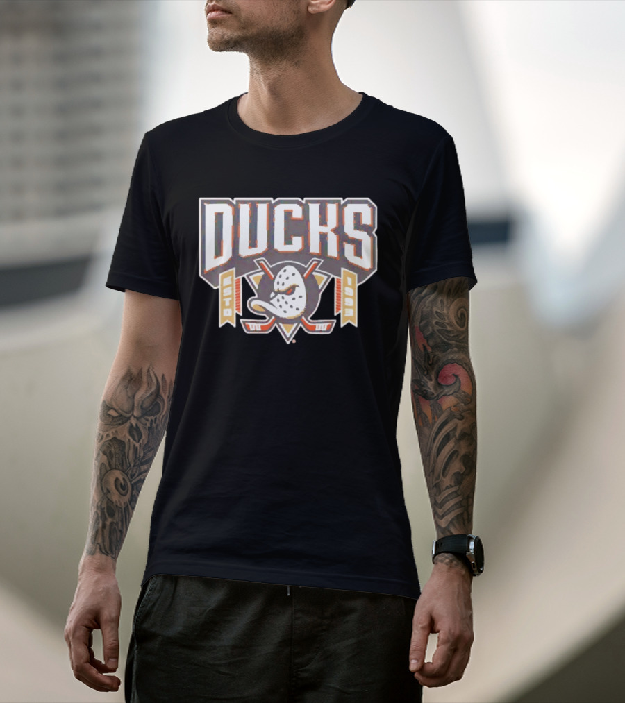 Raise The Banners Anaheim Ducks Est 1993 Retro Hockey T-Shirt