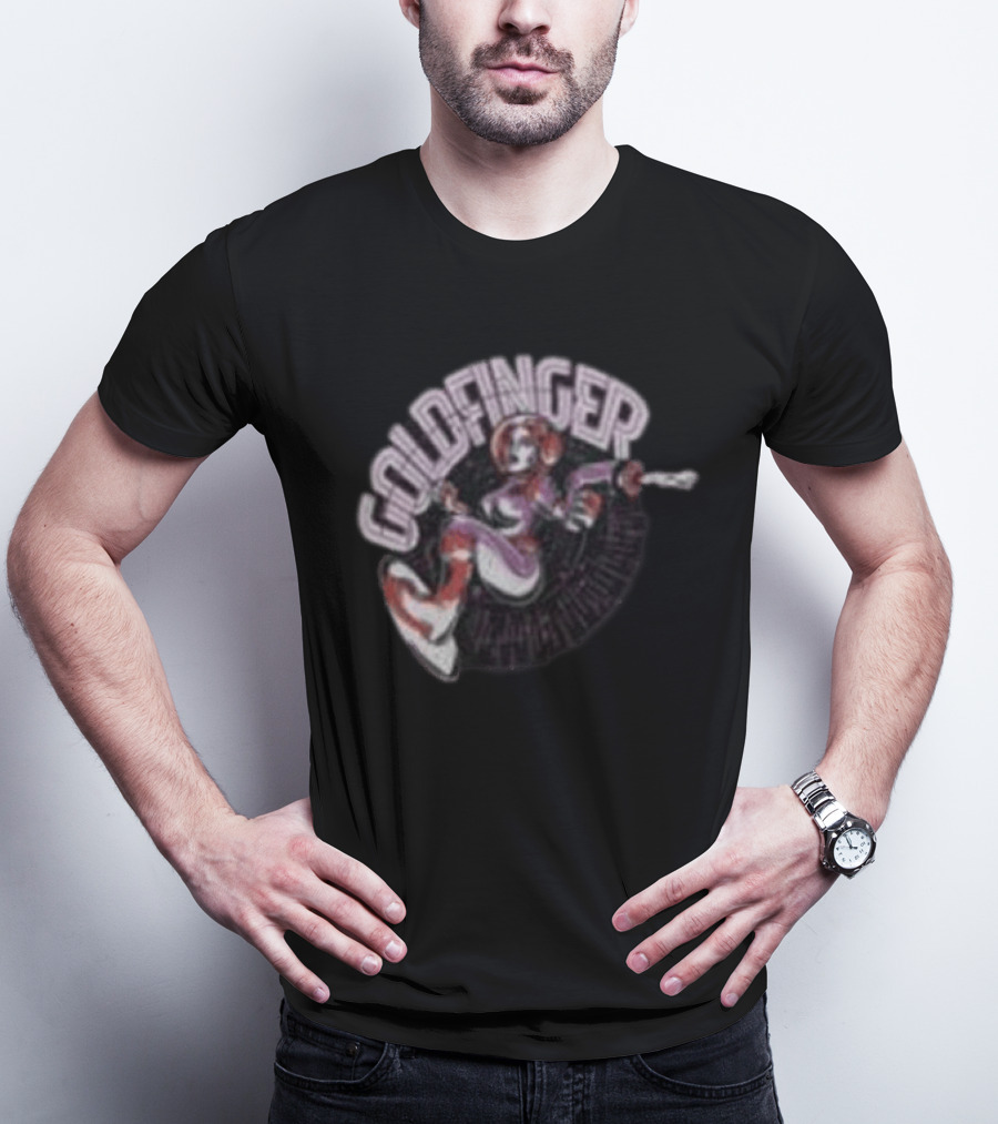 Goldfinger Seattle Event April 17 2026 The Showbox Retro Futuristic T-Shirt