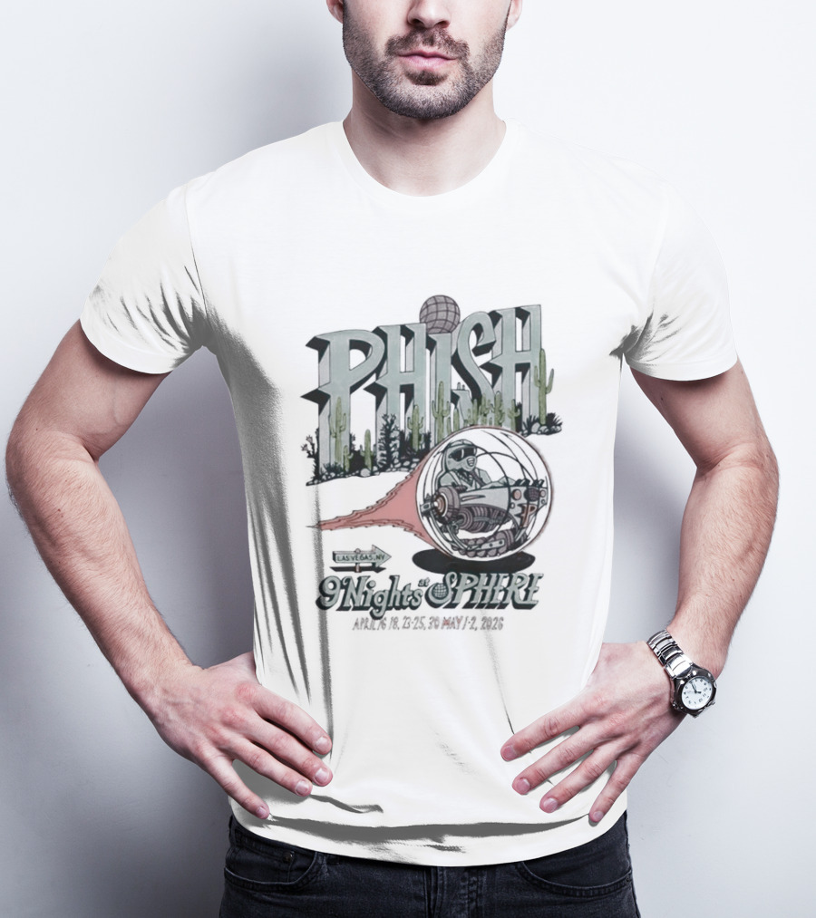 Phish Madison Square Garden New York April 2026 T-Shirt