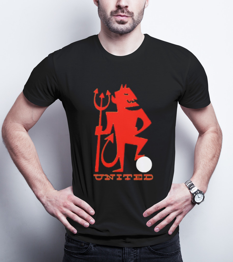 United Red Devil Icon Trident Soccer T-Shirt