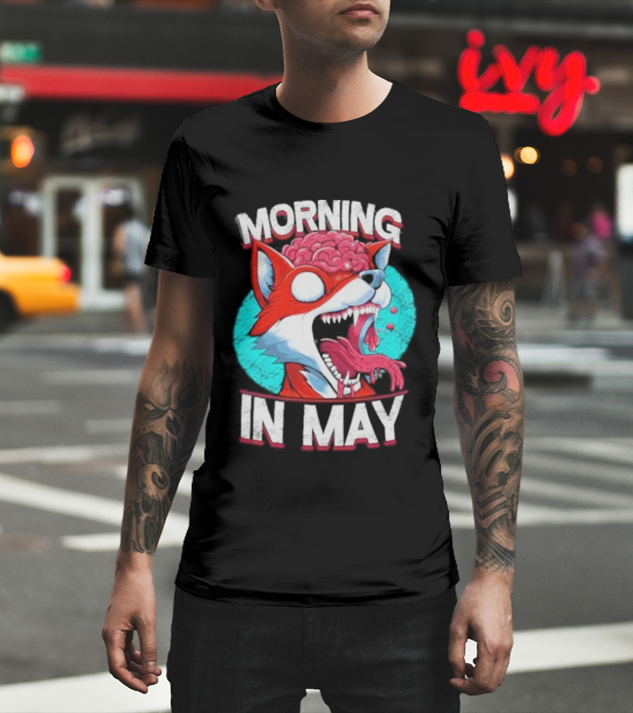 Morning In May Fox Brain Pop T-Shirt
