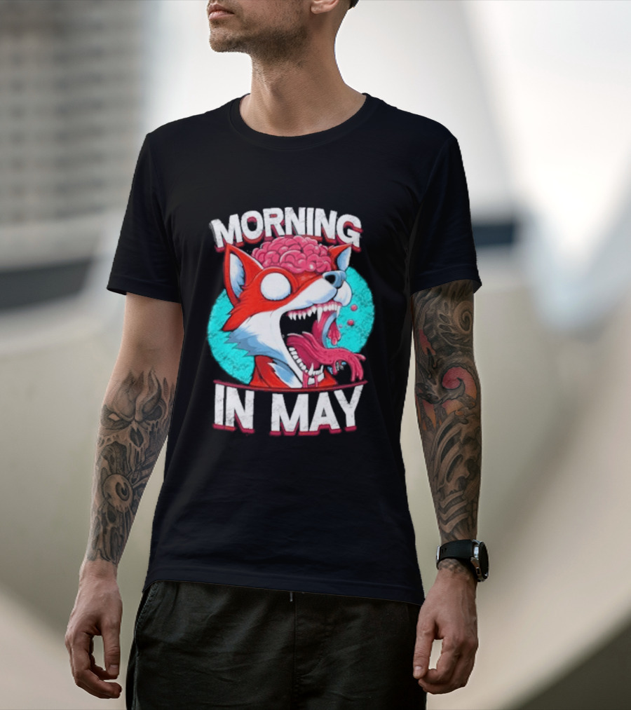 Morning In May Fox Brain Pop T-Shirt