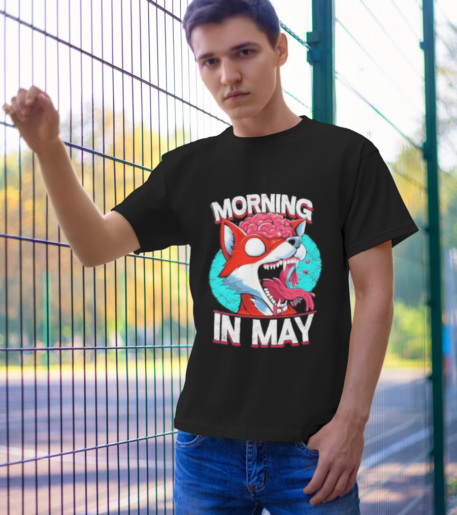 Morning In May Fox Brain Pop T-Shirt