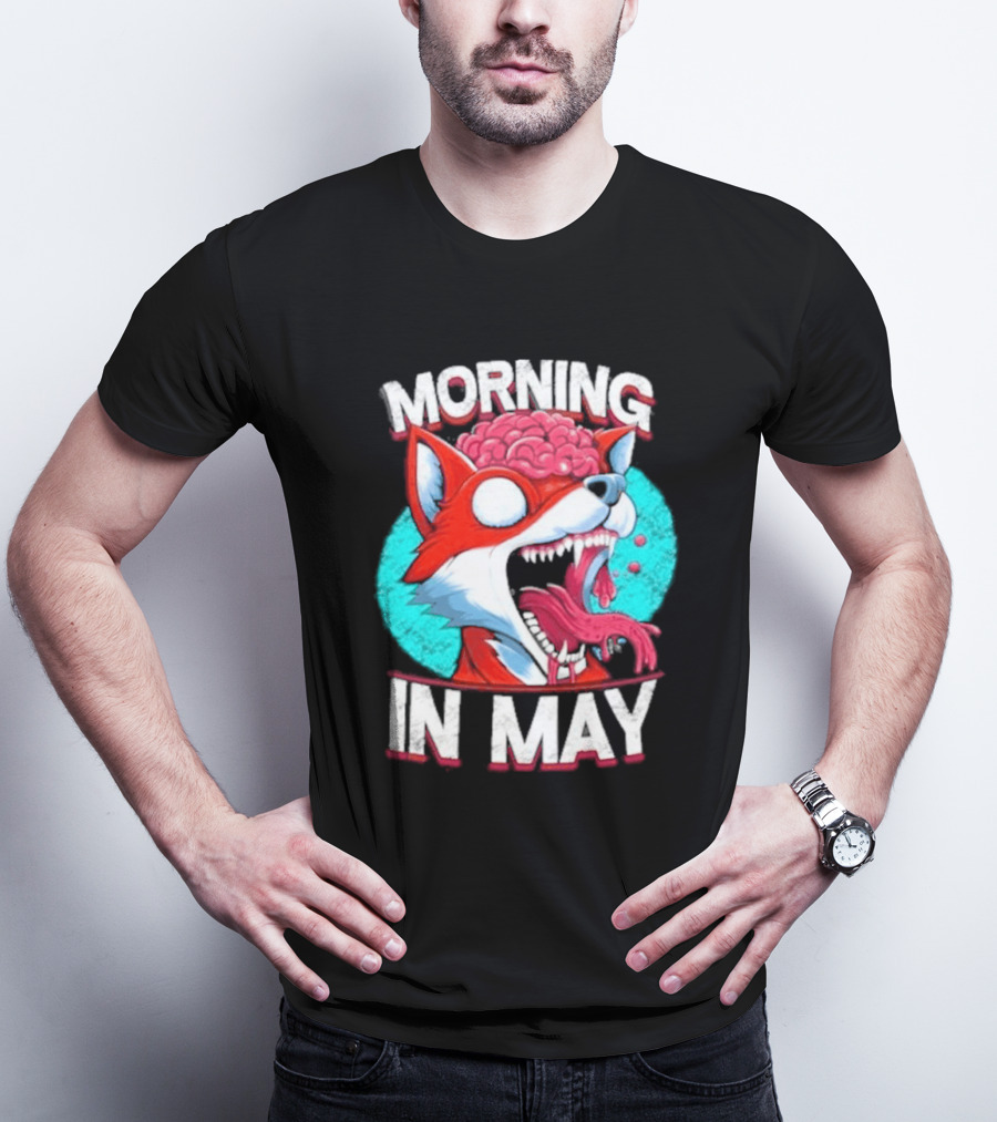 Morning In May Fox Brain Pop T-Shirt