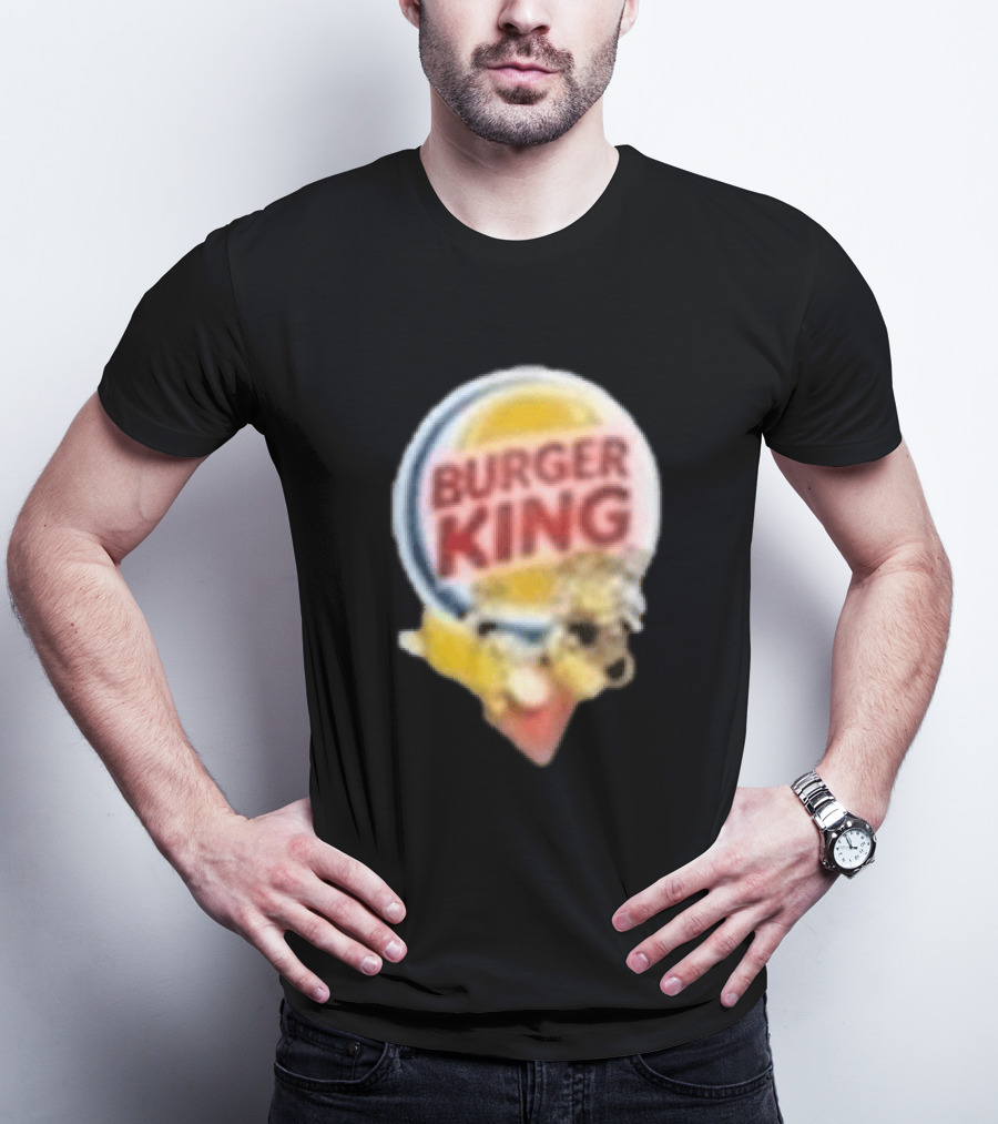 Burger King Breakfast Bakong Logo Burger Combo T-Shirt