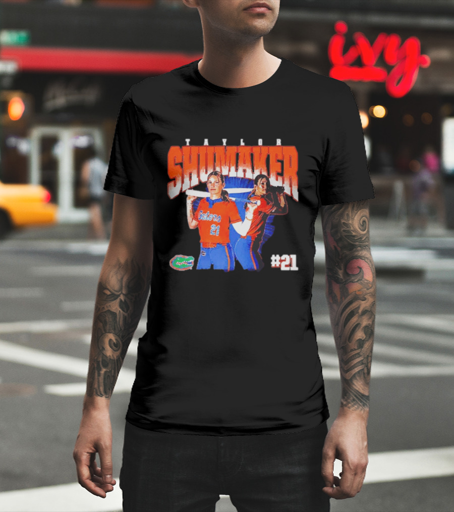 Florida Gators Softball Taylor Shumaker 21 NCAA Player Fan T-Shirt