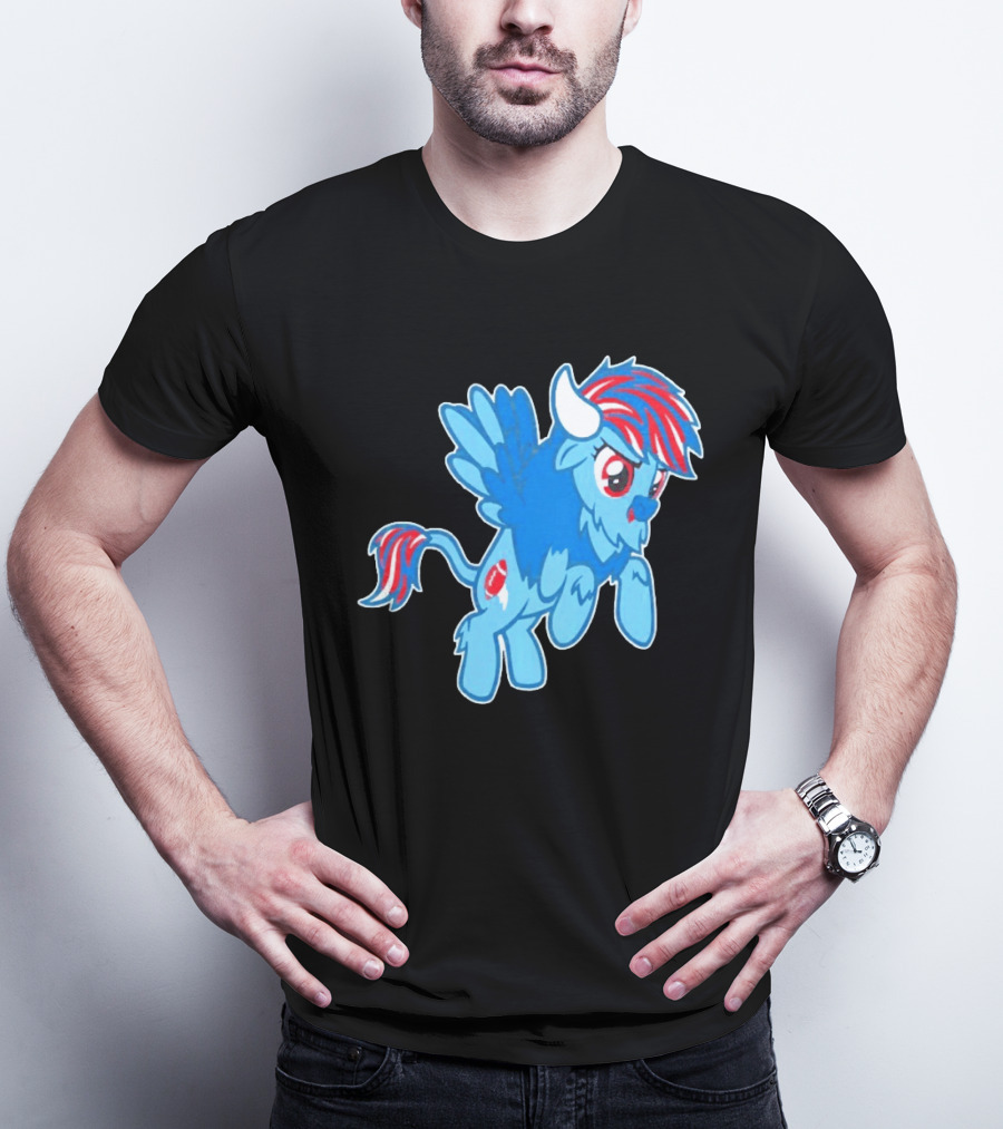 My Little Pony Buffalo Bills Fan T-Shirt