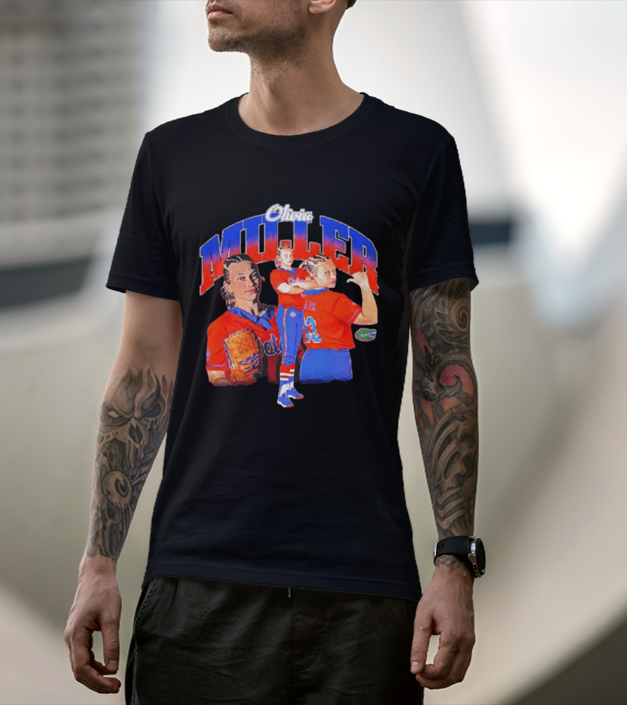 Olivia Miller Florida Gators NCAA Softball Player 13 T-Shirt