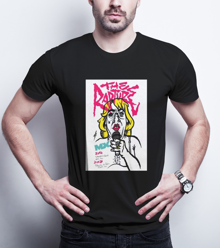 The Rapture 2026 México Tour Art MDX April 23 25 Live Performance T-Shirt