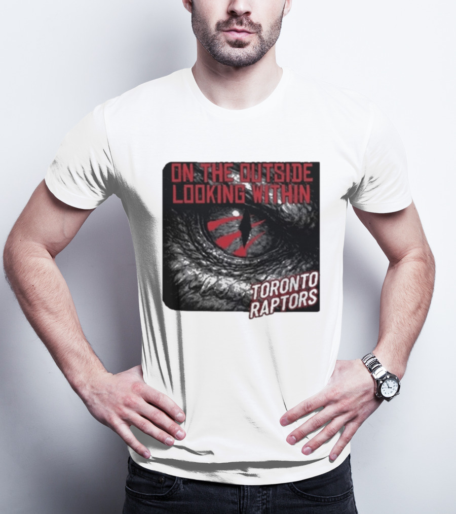 Toronto Raptors On The Outside Looking Within Eye T-Shirt