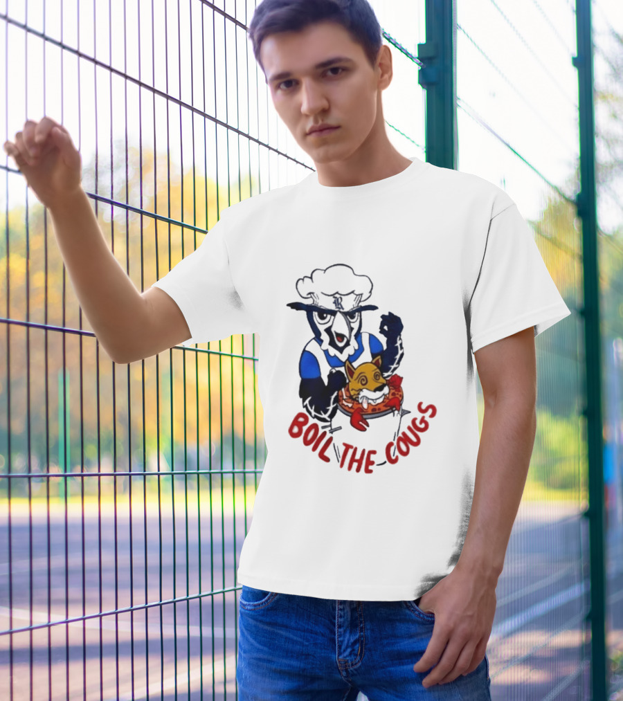 Rice Baseball Owl Cooking Boil The Cougs T-Shirt