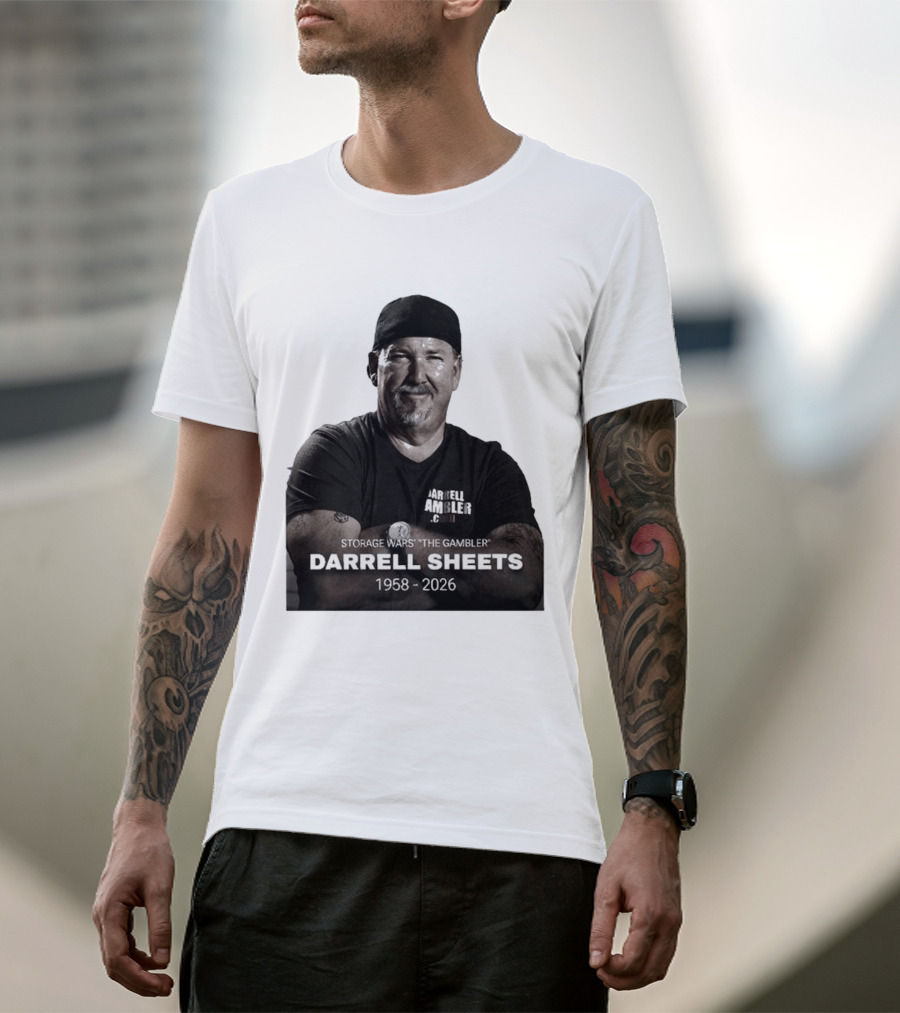 Storage Wars The Gambler Darrell Sheets 1958 2026 T-Shirt