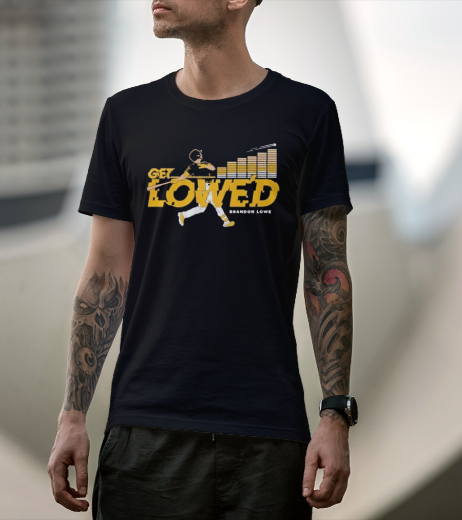 Get Lowe'd Brandon Lowe Pittsburgh Baseball T-Shirt