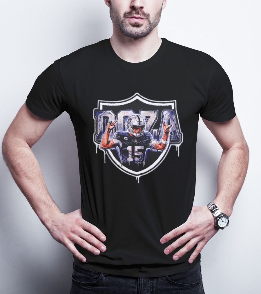 Doza 15 Las Vegas Raiders Football Quarterback T-Shirt