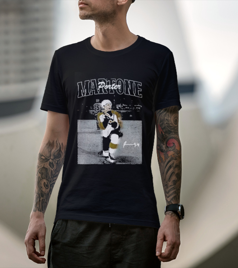 Martone Philadelphia Hockey Player T-Shirt