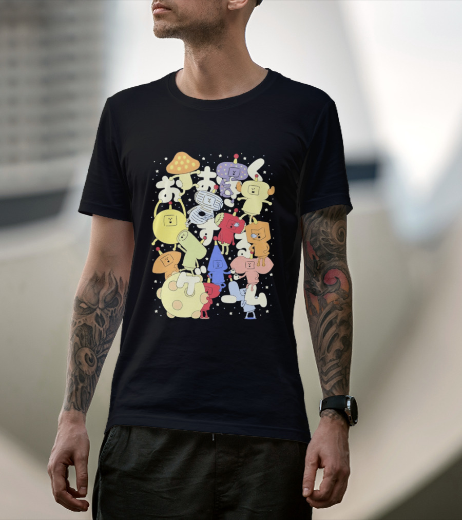 Katamari Damacy Colorful Stellar Cousins Collection T-Shirt