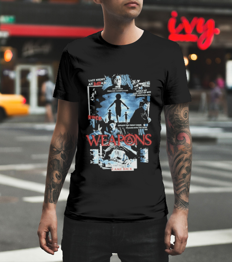 Creeporama Weapons They Never Came Back T-Shirt