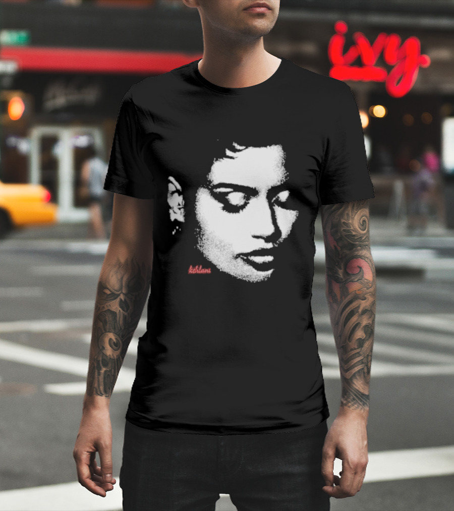 Kehlani Monochrome Face T-Shirt