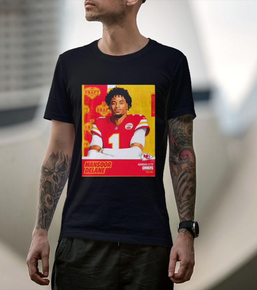 Mansoor Delane Kansas City Chiefs Draft 2026 NFL CB LSU T-Shirt