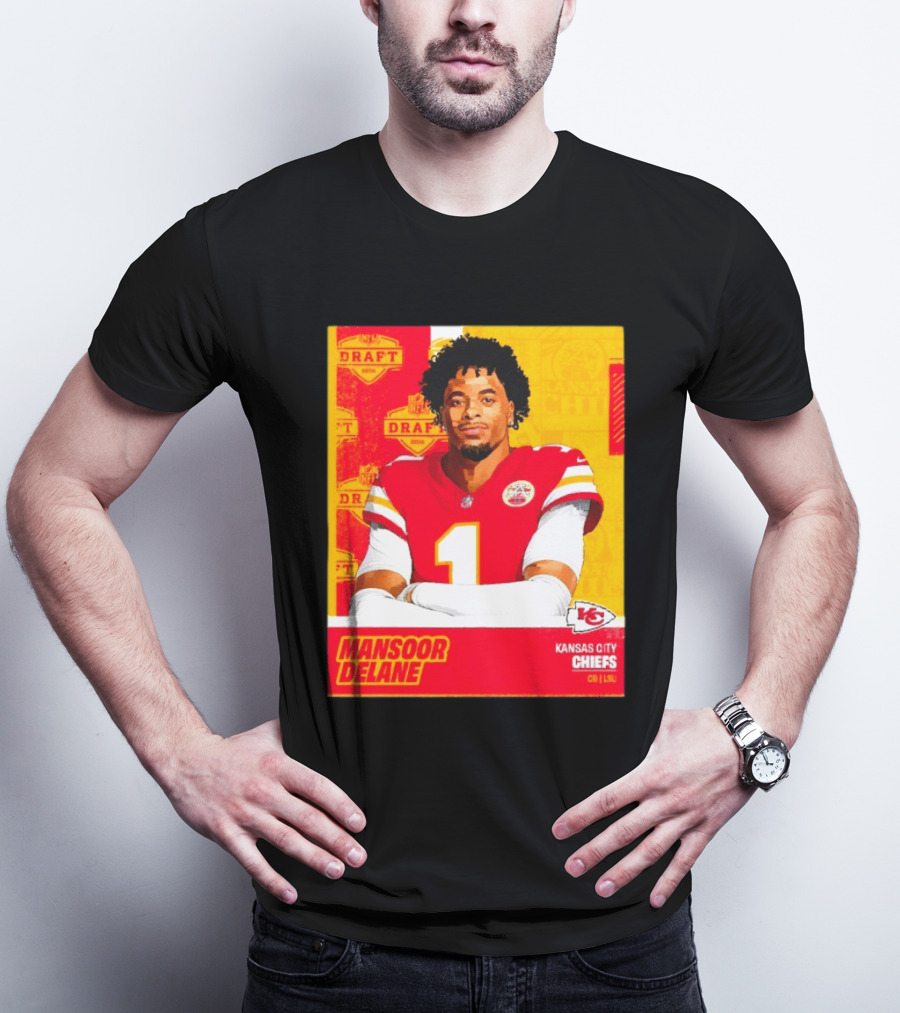 Mansoor Delane Kansas City Chiefs Draft 2026 NFL CB LSU T-Shirt