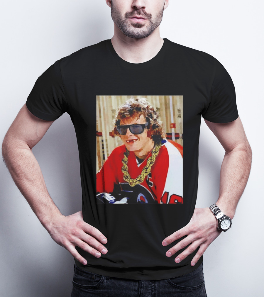 Philadelphia Flyers Bobby Clarke Retro Style Smile Iconic 1970s Nostalgia T-Shirt