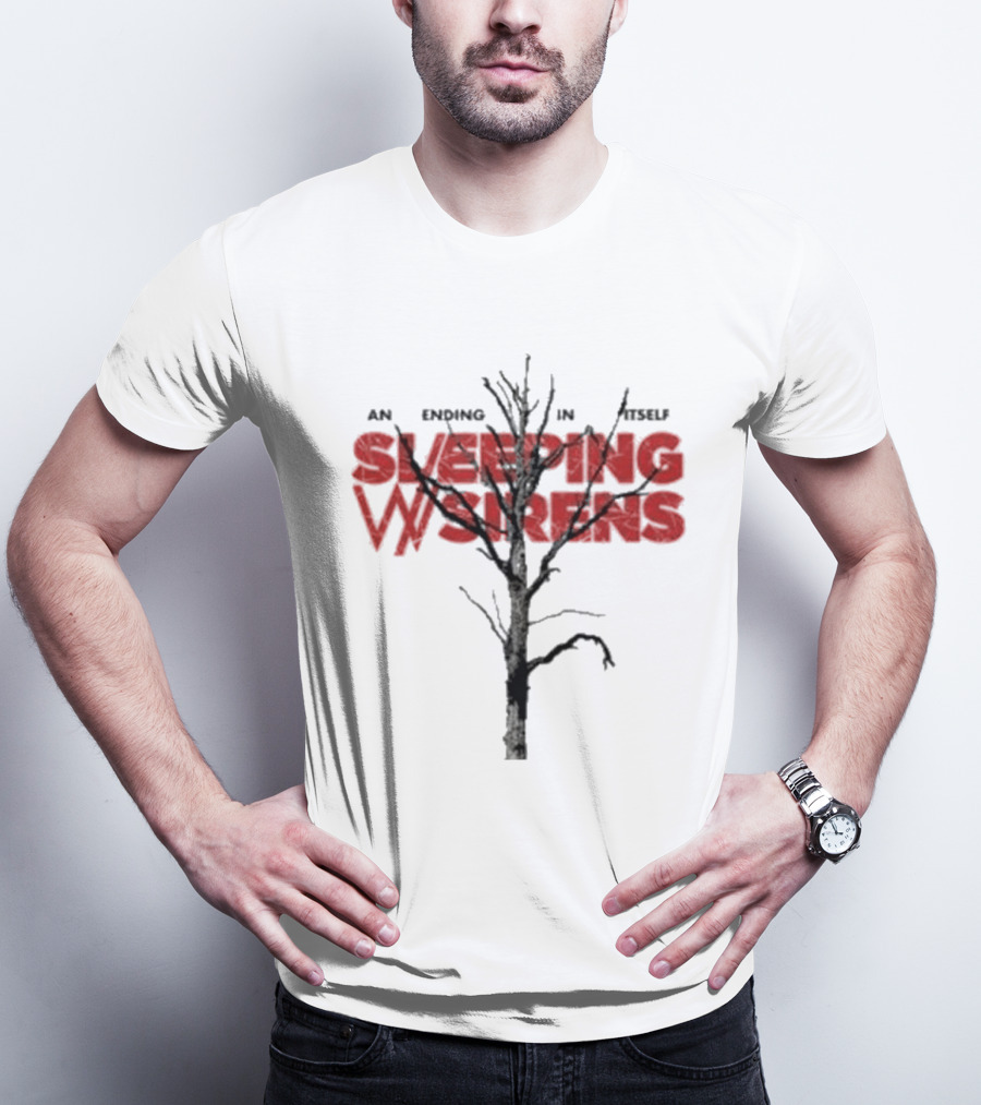 An Ending In Noise Sleeping Visions Sirens Dead Tree T-Shirt