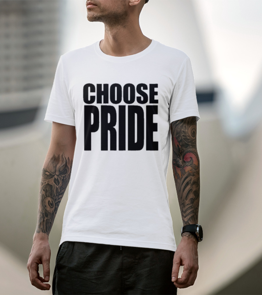 Choose Pride The Bitter Southerner General Message T-Shirt