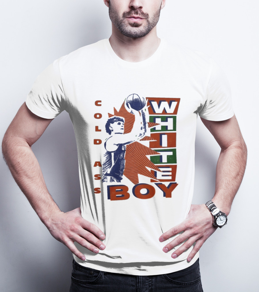 Thomas Haugh Cold Ass White Boy Basketball T-Shirt