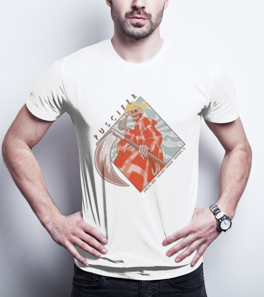 Puscifer The Normal Isn't Tour 2026 Chicago Theatre April 25 T-Shirt
