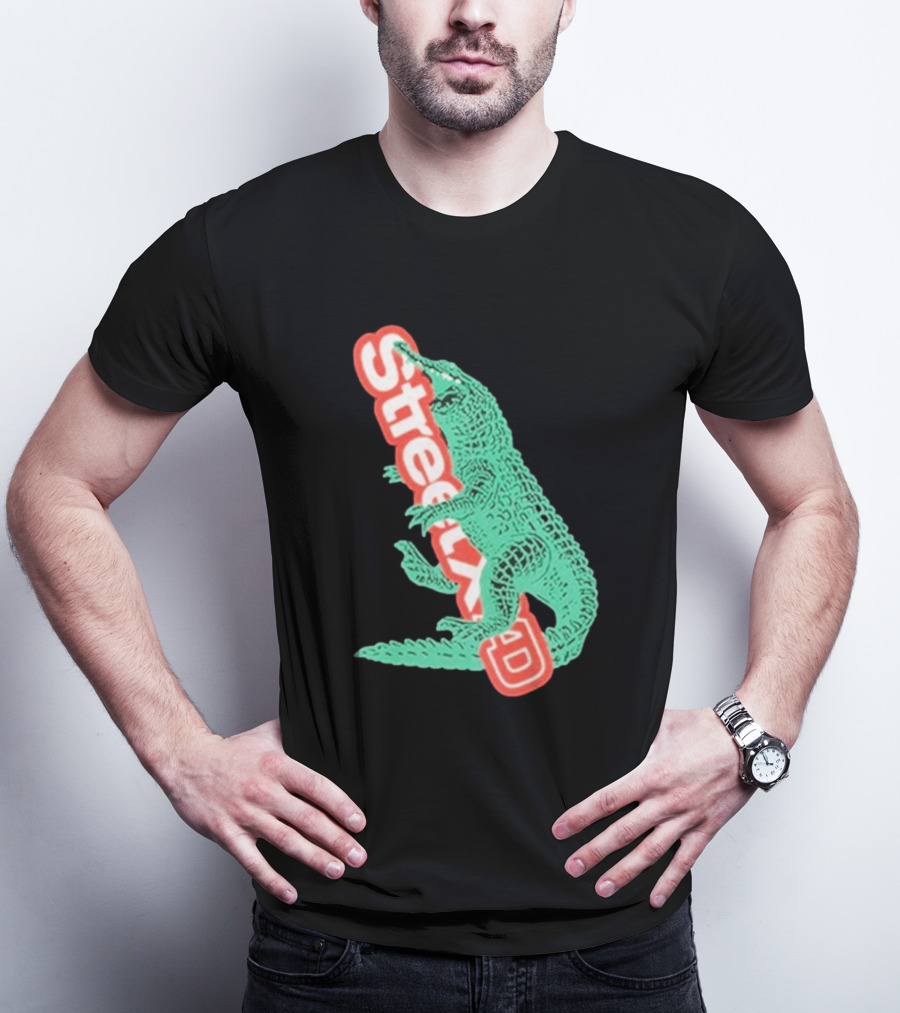 StreetxAD Basilik Gator Vintage Crocodile T-Shirt