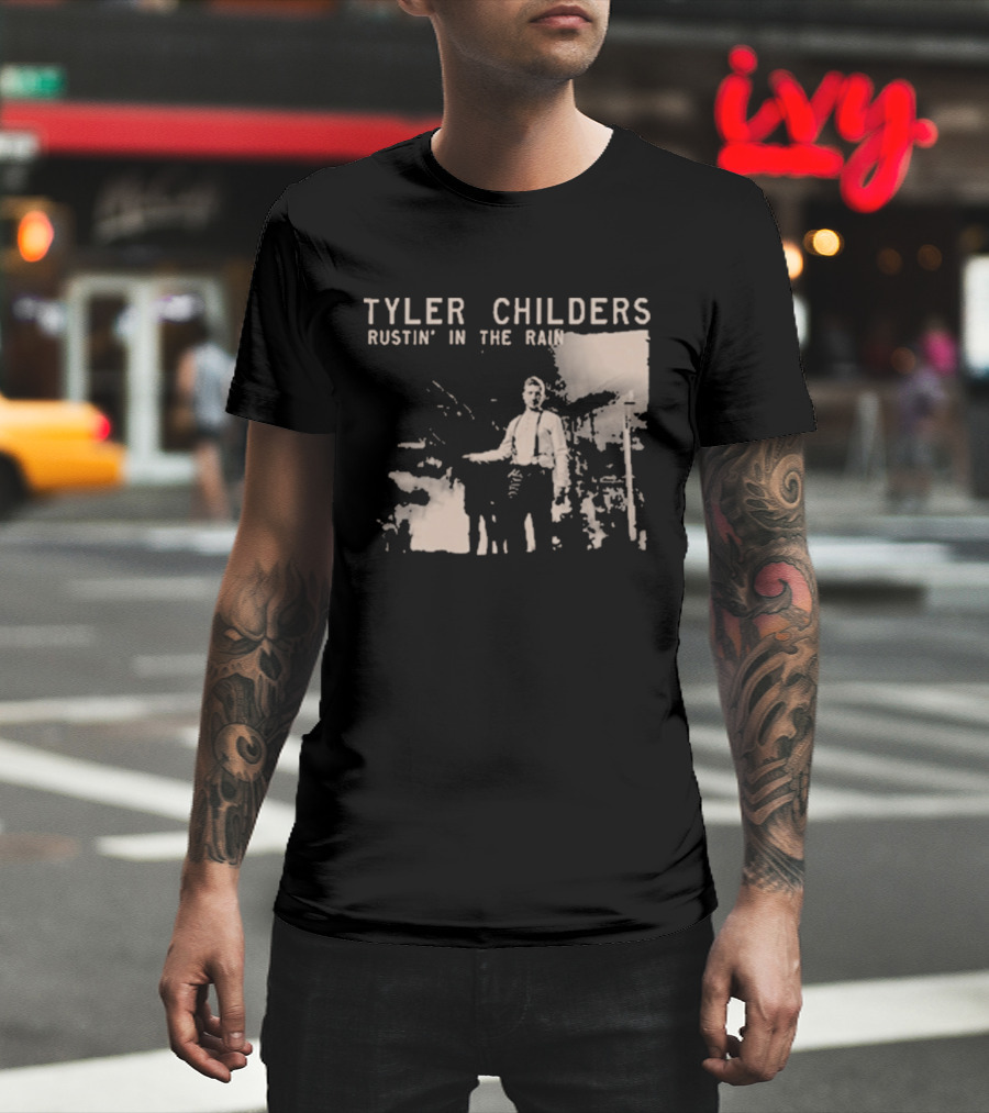 Tyler Childers Rustin In The Rain Vintage Western T-Shirt