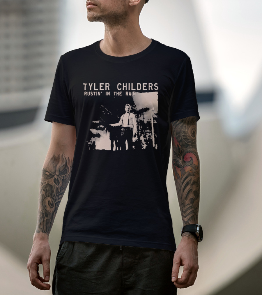 Tyler Childers Rustin In The Rain Vintage Western T-Shirt