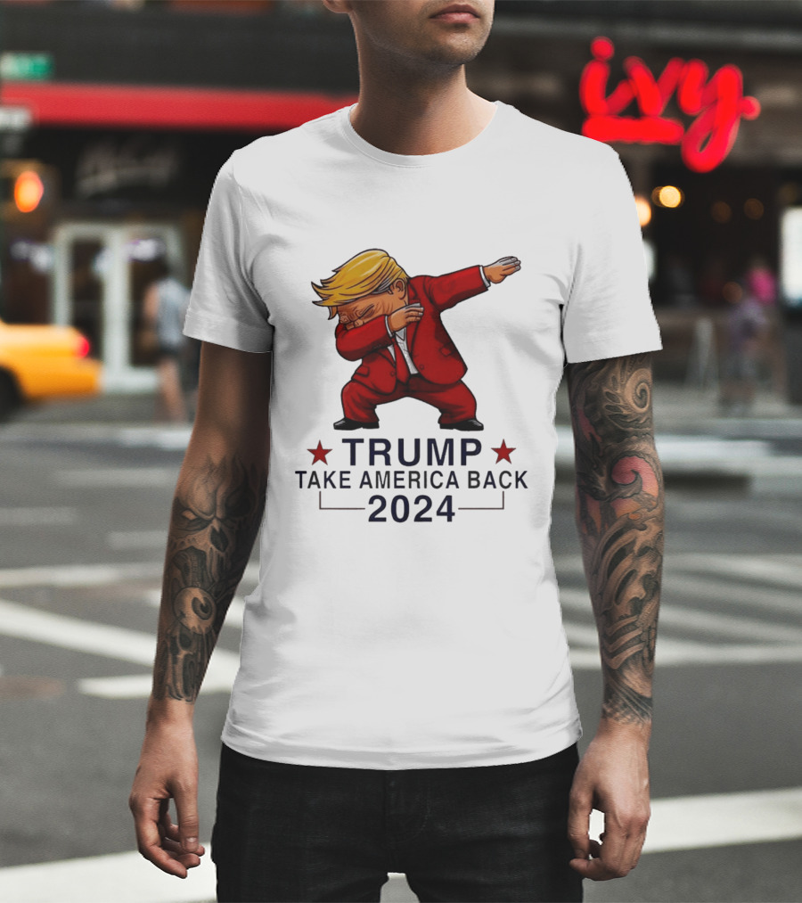 Trump Dabbing Take America Back 2024 T-Shirt