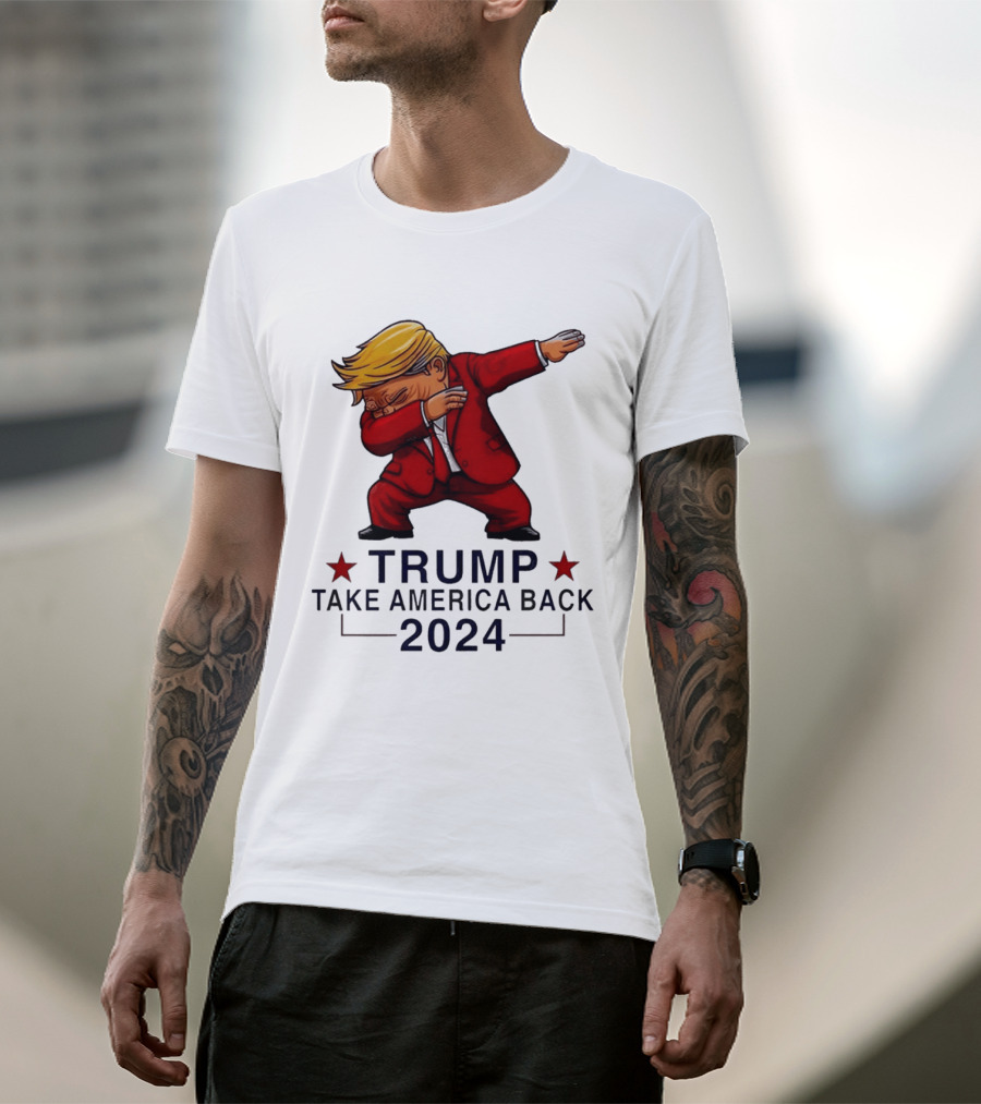 Trump Dabbing Take America Back 2024 T-Shirt