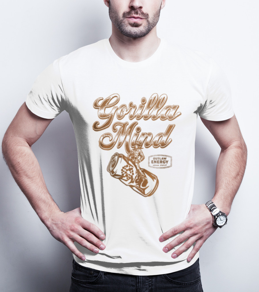 Gorilla Mind Outlaw Energy Since 2017 Can T-Shirt