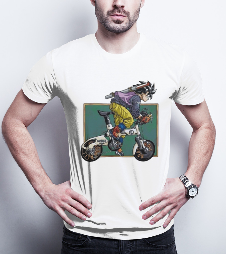 Dragon Ball Z Goku Limited Edition Cycling 34 Capsule Corp T-Shirt
