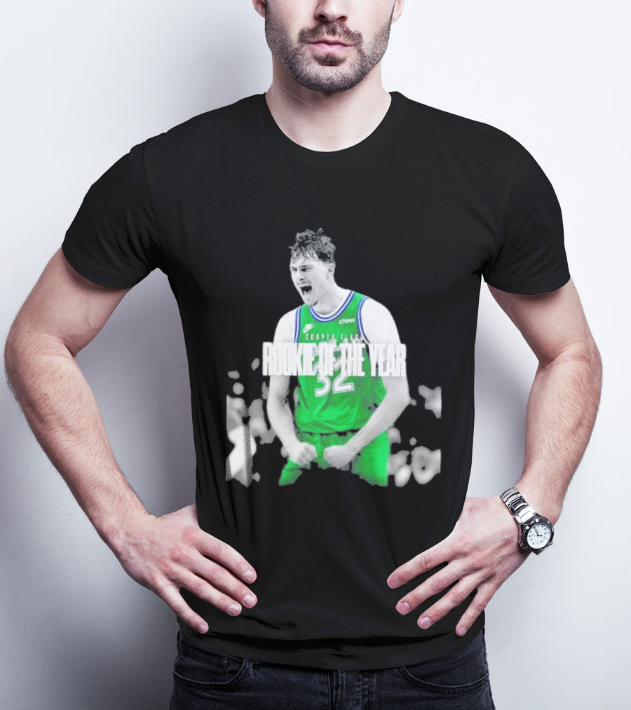 Cooper Flagg Rookie Of The Year 32 NBA 2026 T-Shirt