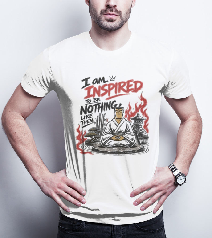 I Am Inspired To Be Nothing Like Them Third Eye Kingdom Be Different T-Shirt