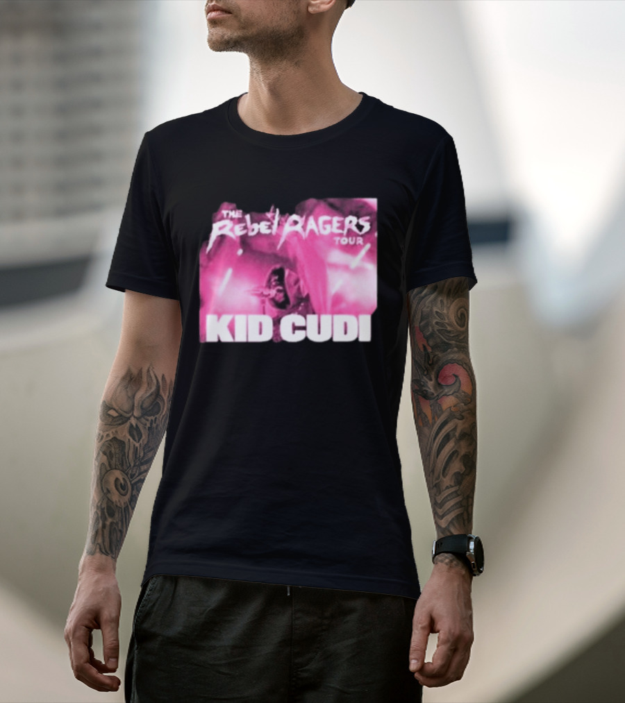 Kid Cudi 2026 The Rebel Ragers Tour Dates T-Shirt